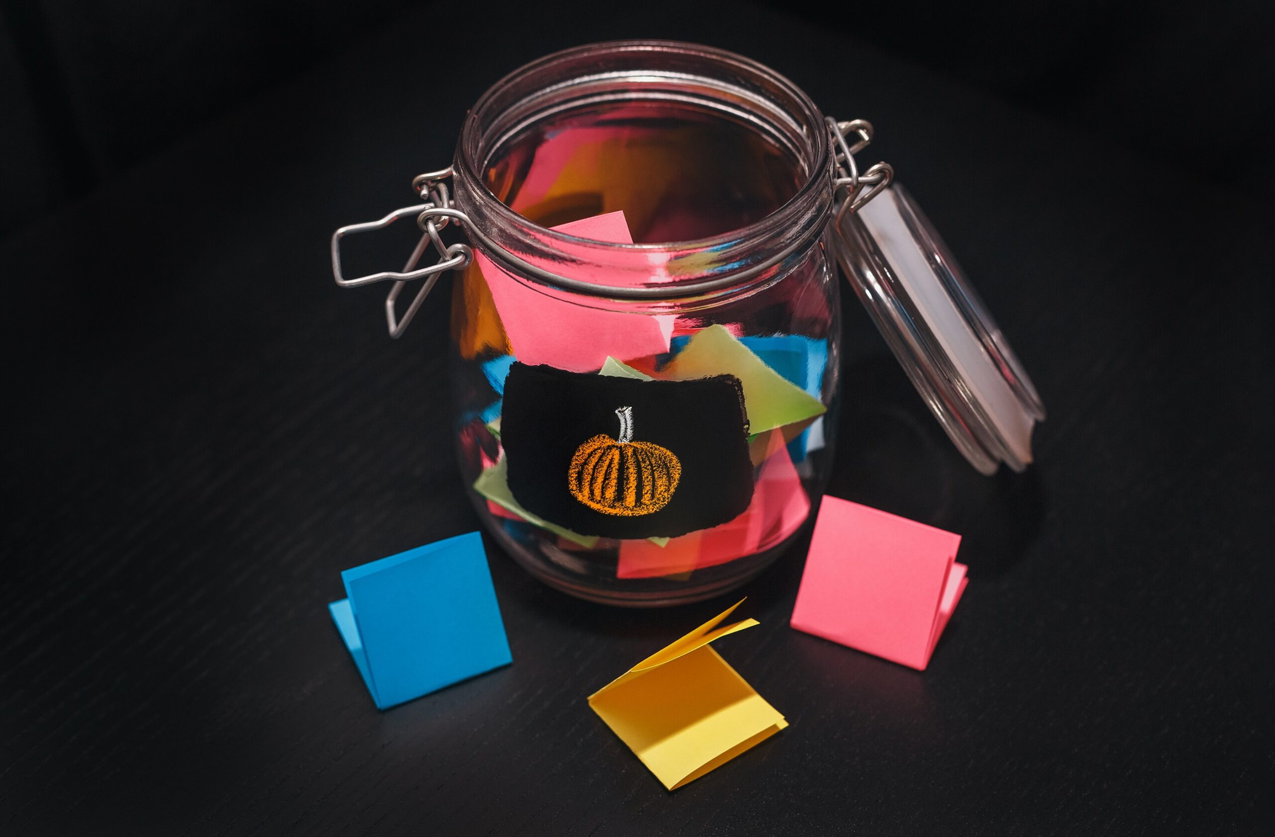 Fall Bucket List Jars at RIDC Alpha- STAFF ONLY - Wesley Family Services
